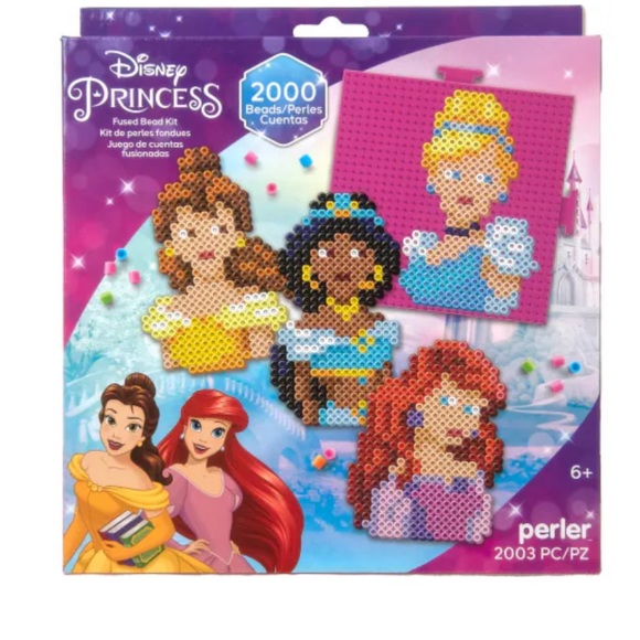 Disney | Toys | Perler Disney Princess Melting Beads Kids Craft | Poshmark